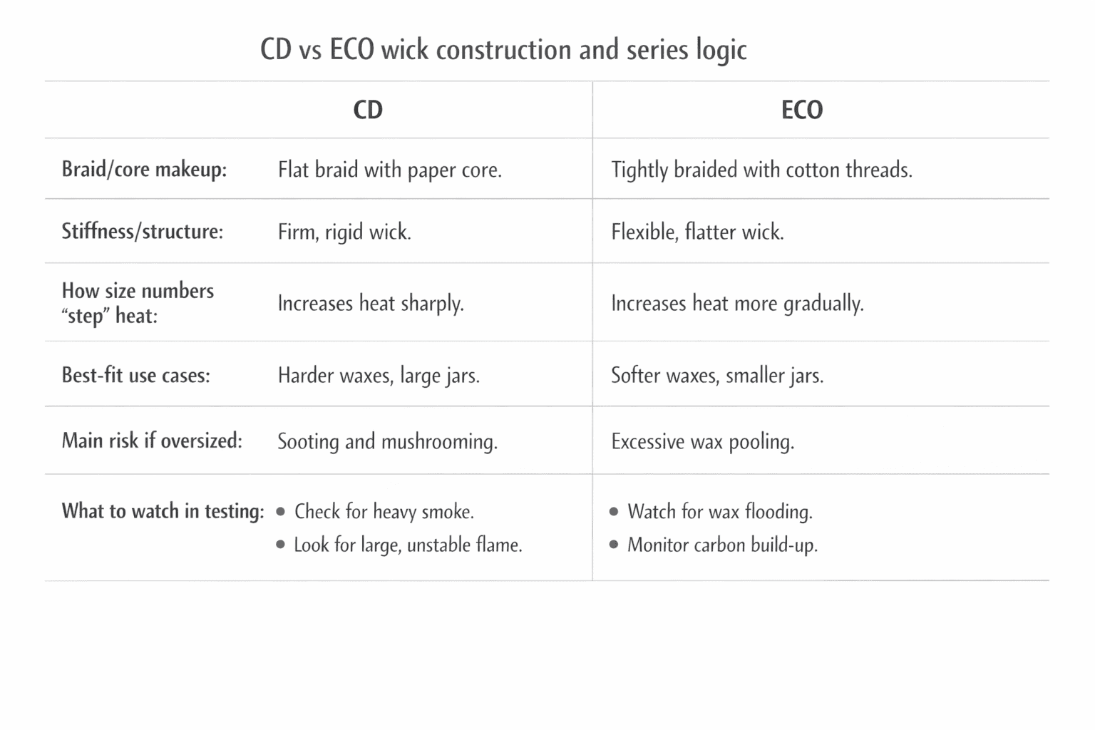 CD vs ECO Wicks: Which Should You Use? [+ Quick Sizing Chart] - DIY ...